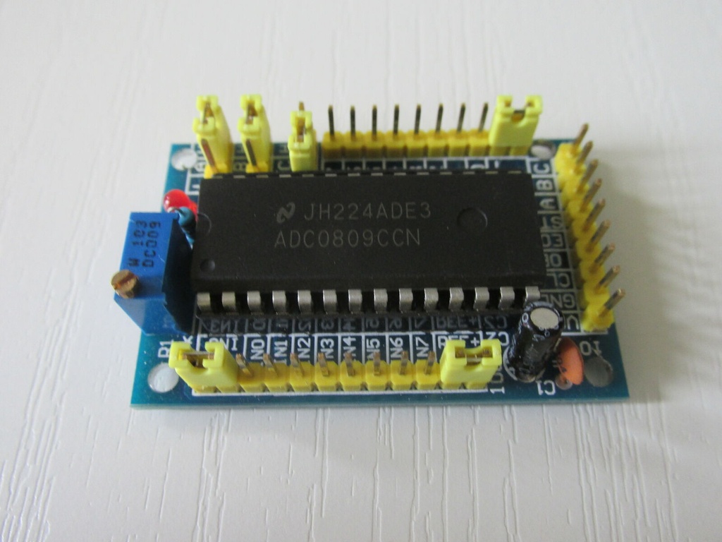 ADC0809 DIY Kits AD 8 Channel Analog to Digital Conversion Module | Satistronics